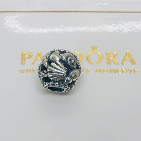 Pandora | Jewelry | Pandora Openwork Starfish Shells And Hearts Charm ...